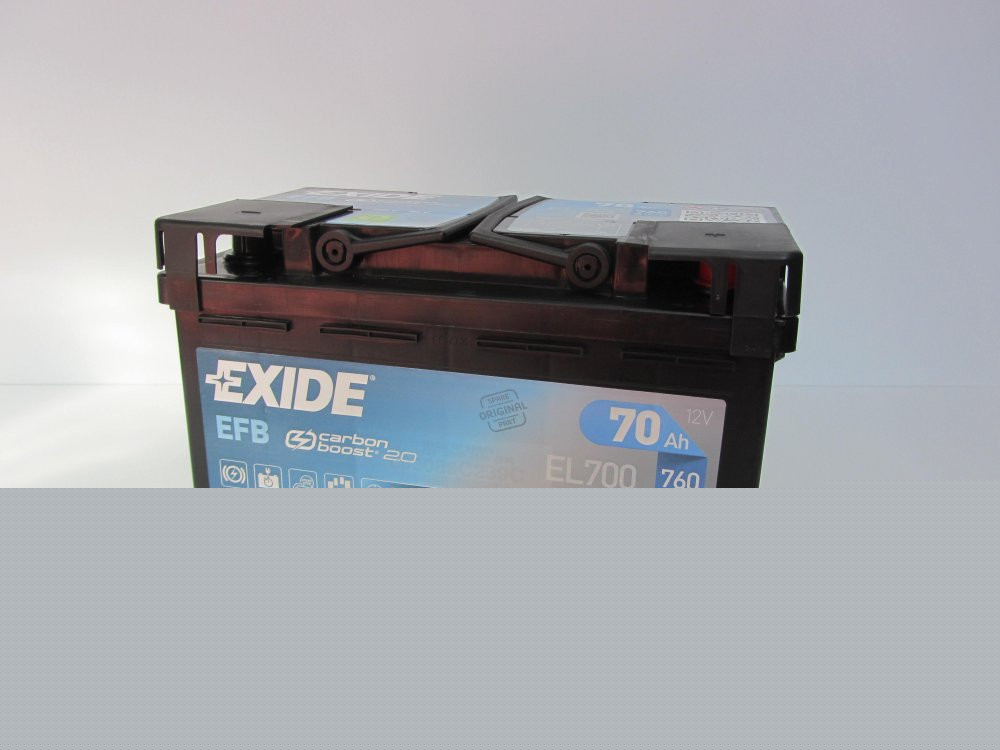 Exide Start&Stop EFB 70Ah 760A(EN) EL700 L3 - Start & Stop EFB - Batterie Auto - Start Batterie Shop